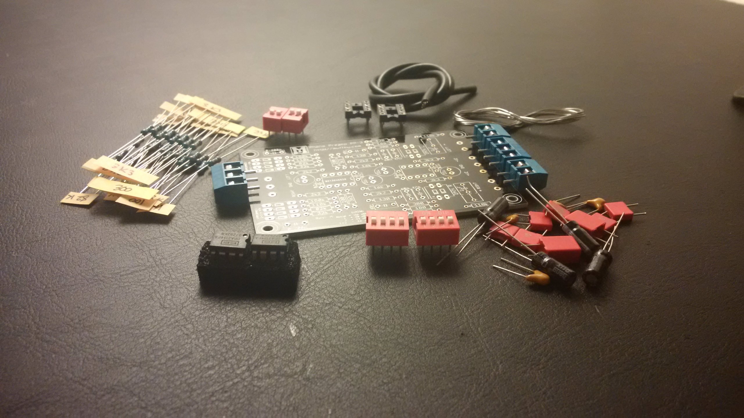 Muffsy Phono Preamp - Kit from skrodahl on Tindie